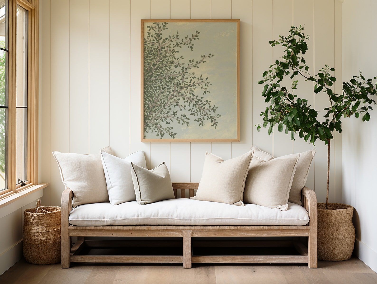 Delicate Branches, Textured Fine Art Print of Original Taelyn K Crosby ...