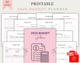 2023 Digital Budget Planner: Budget Tracker, Financial Planner, Finance ...