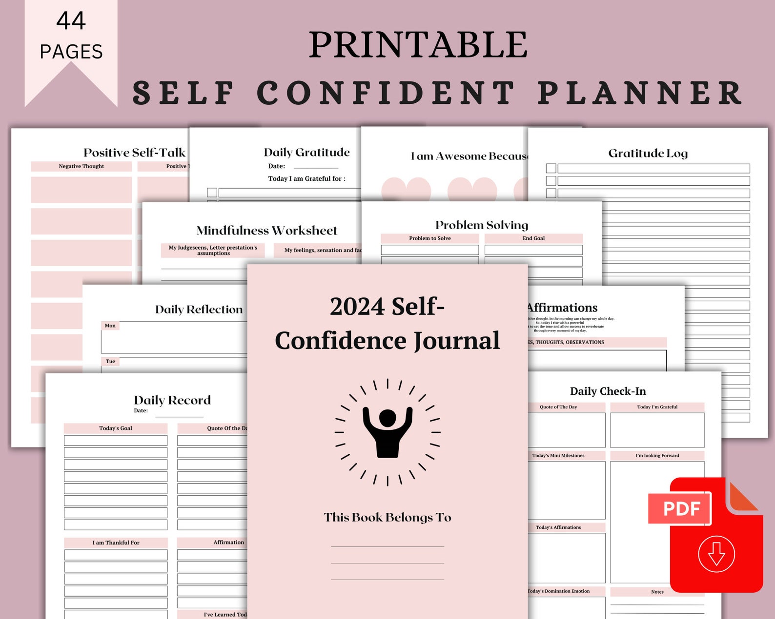 Confidence Building Worksheets