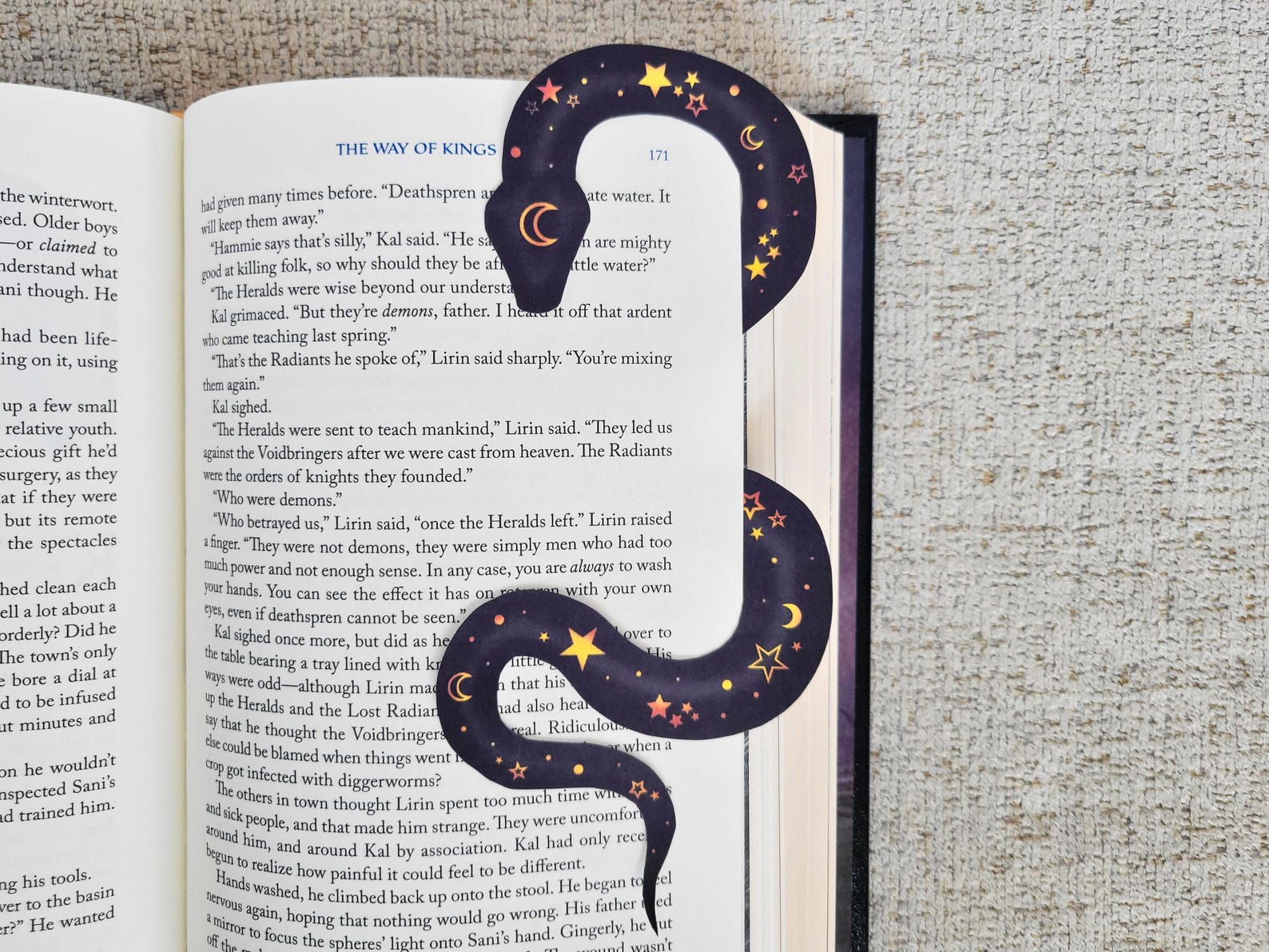 Celestial Snake Bookmarks Printable | 6 Color Variations With Moons ...