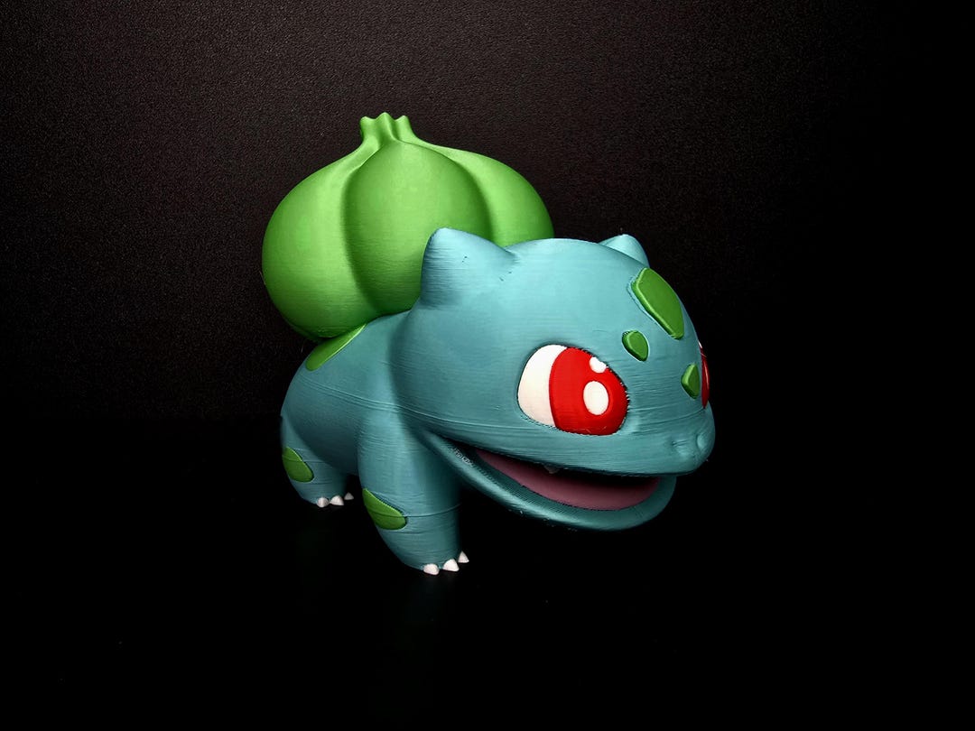 3D Printed Bulbasaur - Etsy