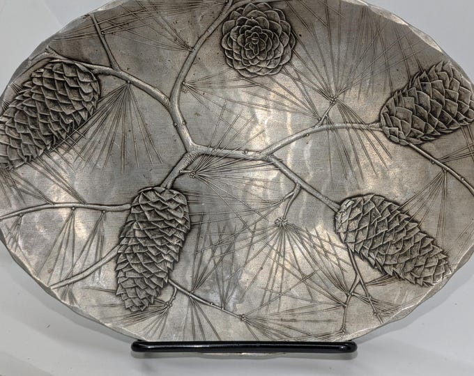Handmade Wendell August Forge Hammered Metal Decorative Dish - Etsy