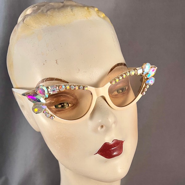 Rhinestone Cat Eye - Etsy