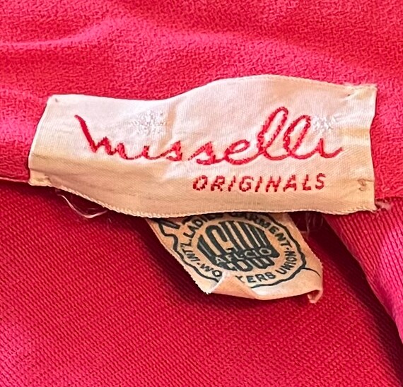 Luscious 1950s Miselli Boucle', Mohair Princess Cut D… - Gem