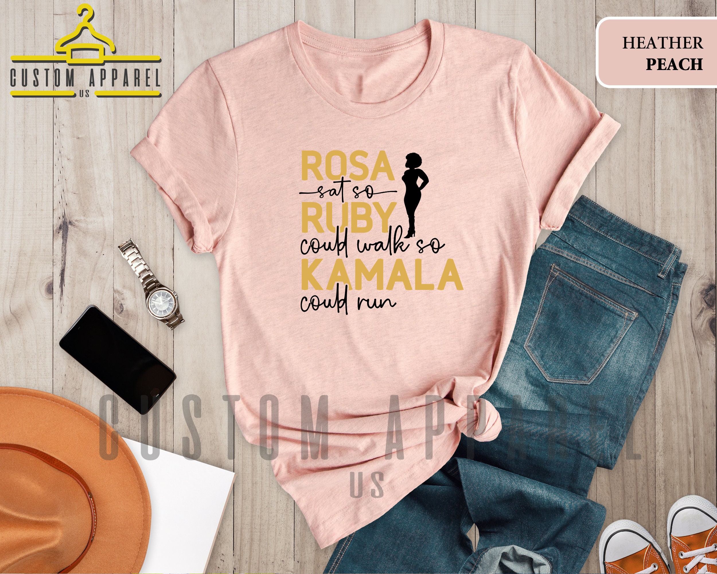 Rosa Sat, so Ruby Could Walk, so Kamala Shirt, Kamala Harris Shirt ...