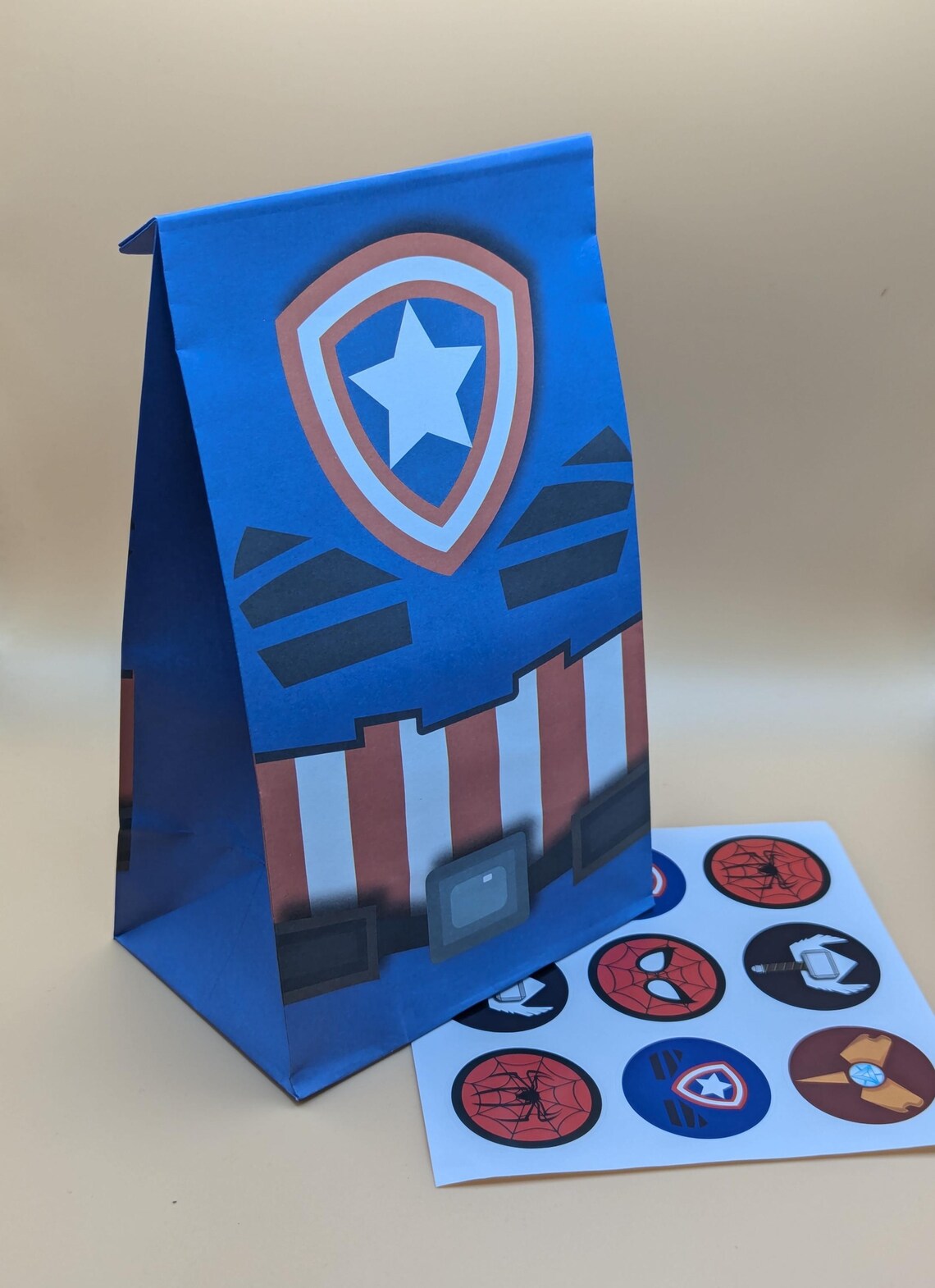 12 Superhero Goodie Bags for Kids' Parties | Return Gifts - Etsy