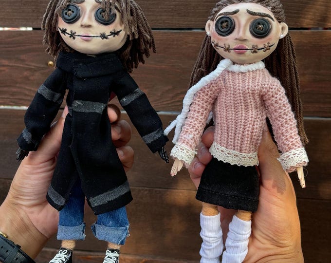 Personalized Coraline Doll Etsy