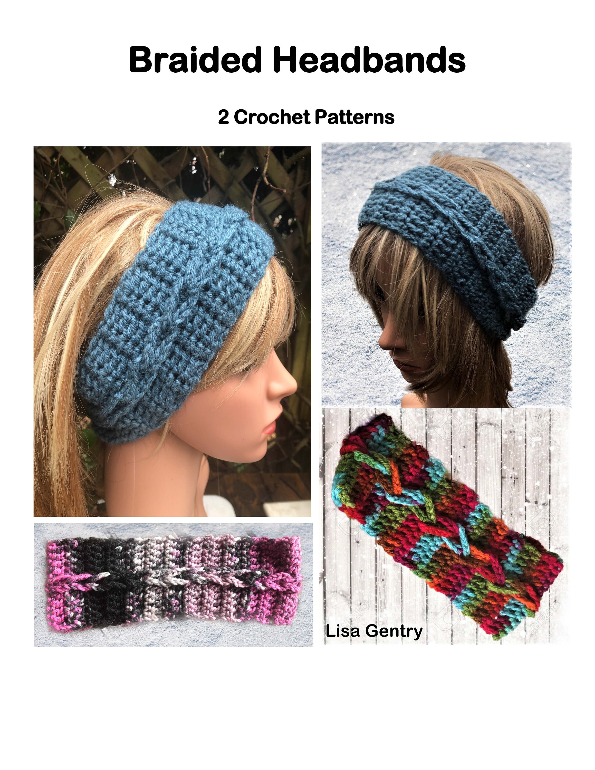Crochet Braided Ear Warmer Pattern