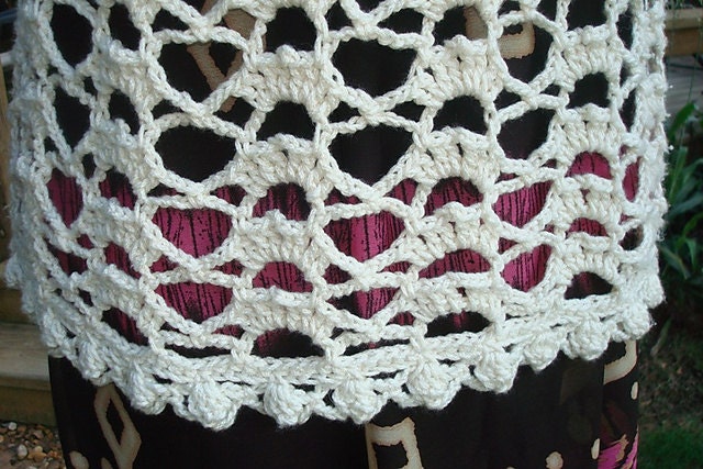 Lady's Lace Vest - Crochet Pattern Instant PDF Digital Download - Etsy UK