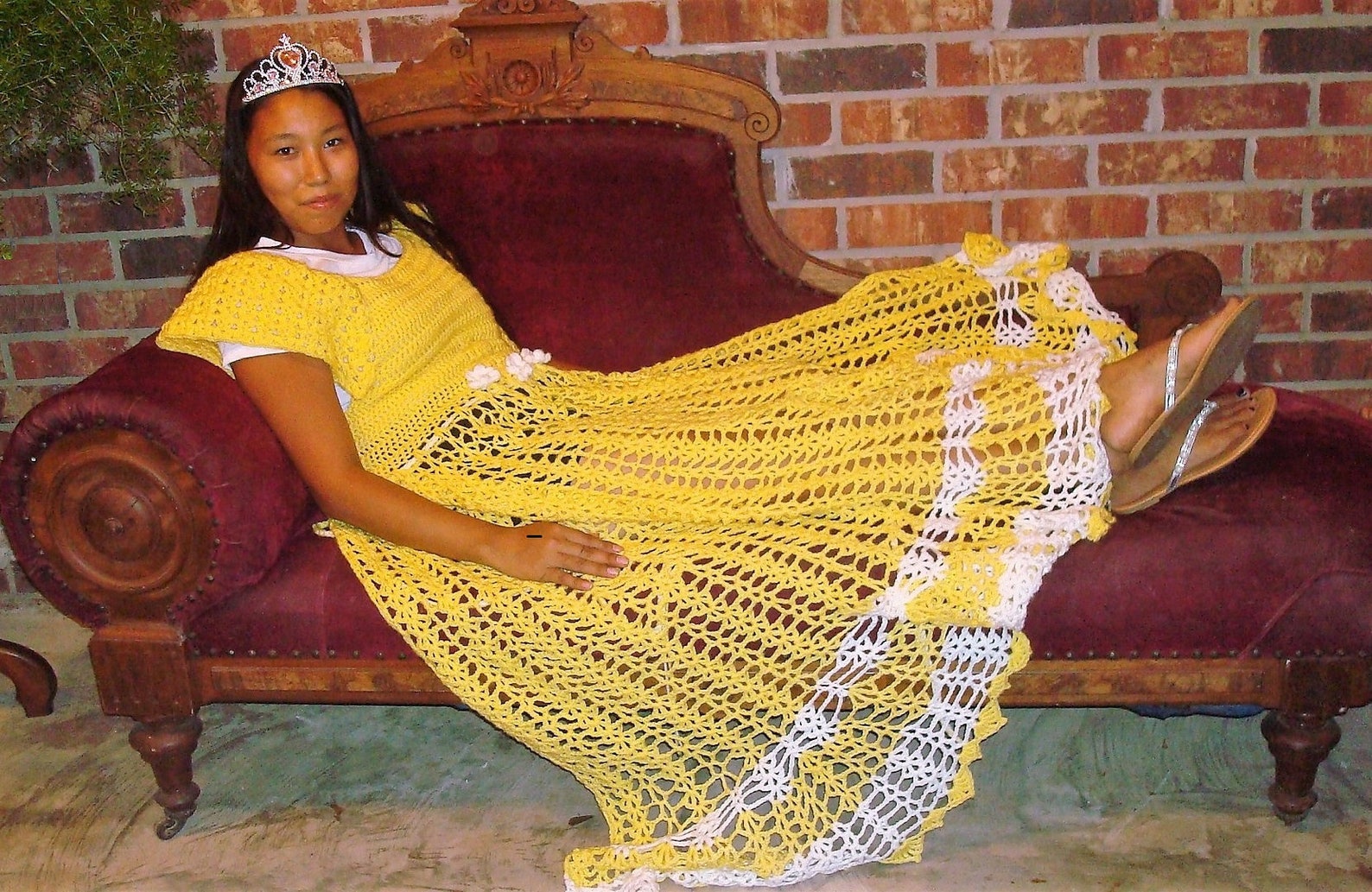 Charming Princess Dress Blanket - Crochet Pattern, PDF Pattern, Digital ...