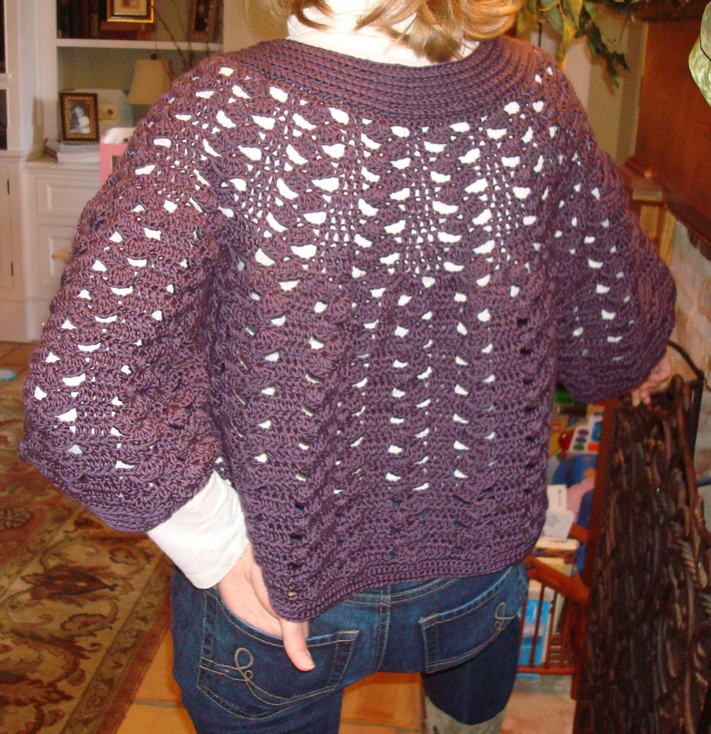 Top Down Swing Jacket - Crochet Pattern - PDF - Etsy