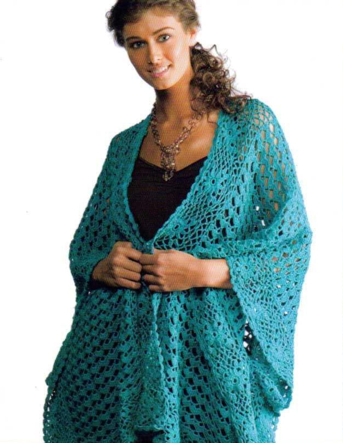 Indispensable Ruana Crochet Pattern, PDF, Digital, DIY, Cape, Poncho ...