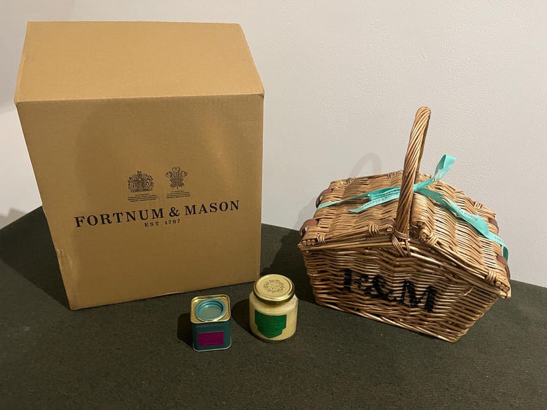Fortnum and Mason Picnic Basket - Etsy