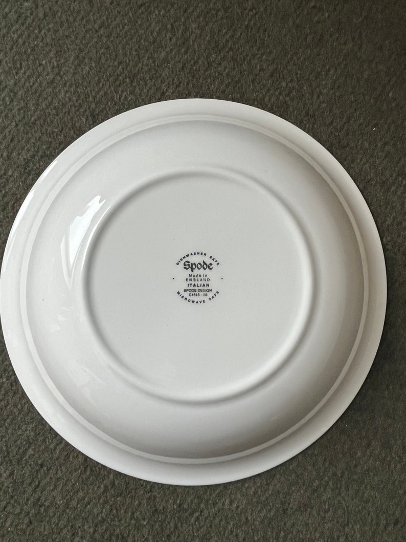 Spode Blue Italian Vintage Extra Large Deep Open Cereal, Soup, Pudding ...