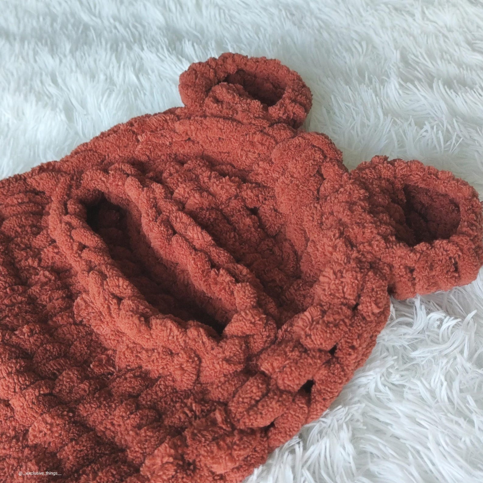 Knitted Bear Hat for Kids Cozy Animal Balaclava. Unique Gift Idea for ...