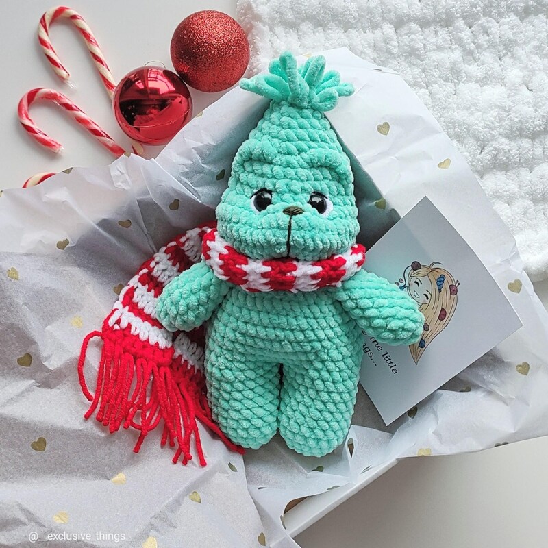 Baby Grinch Plush - Etsy Australia