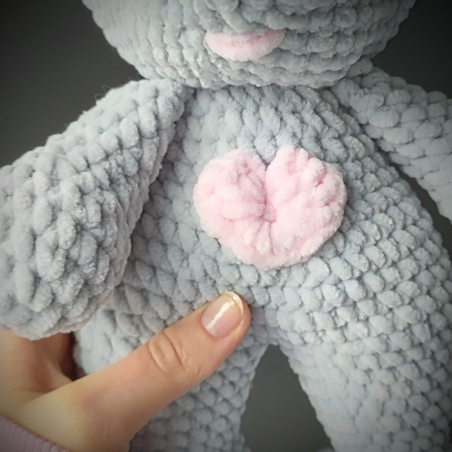 Crochet Mouse Toy Handmade Plush Toy for Kids and Adults. Stuffed ...