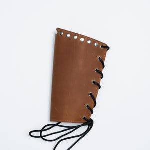 Cosplay Arm Armour, Leather Cosplay Accessories, Leather Rogue Bracers ...