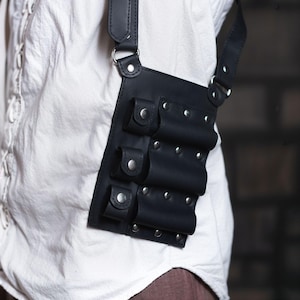 Leather Throwing Knife Harness - Etsy