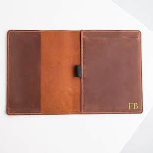 Personalized Notepad Cover, Custom Notebook Cover, Leather Journal ...