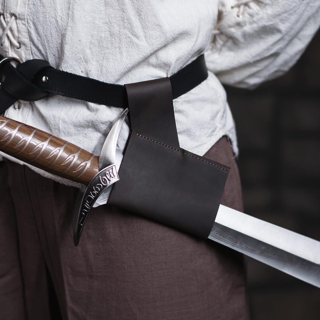 Viking Sword Scabbard, Knight Sword Holder, Leather Sword Case, Leather ...