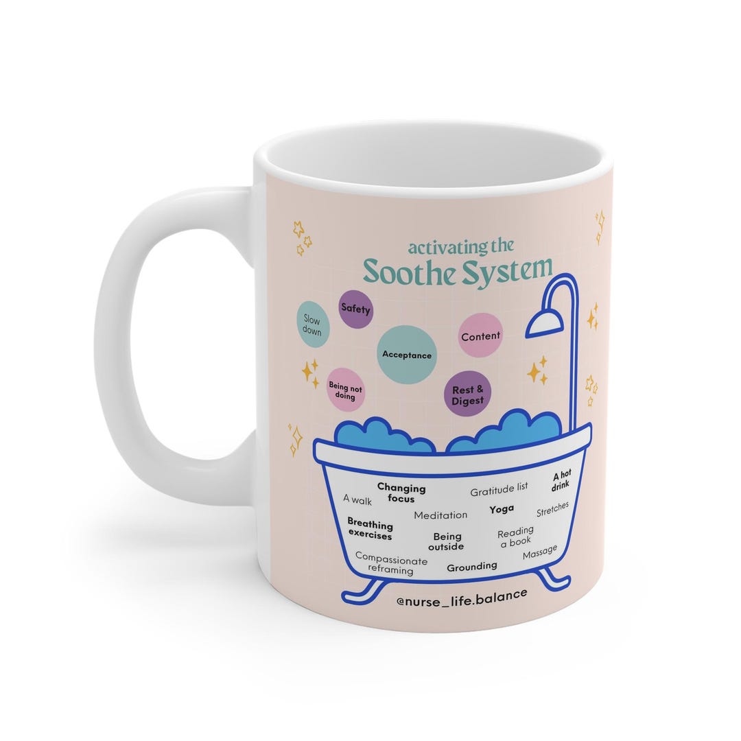 Activate Your Soothe System Well-being Mug - Etsy