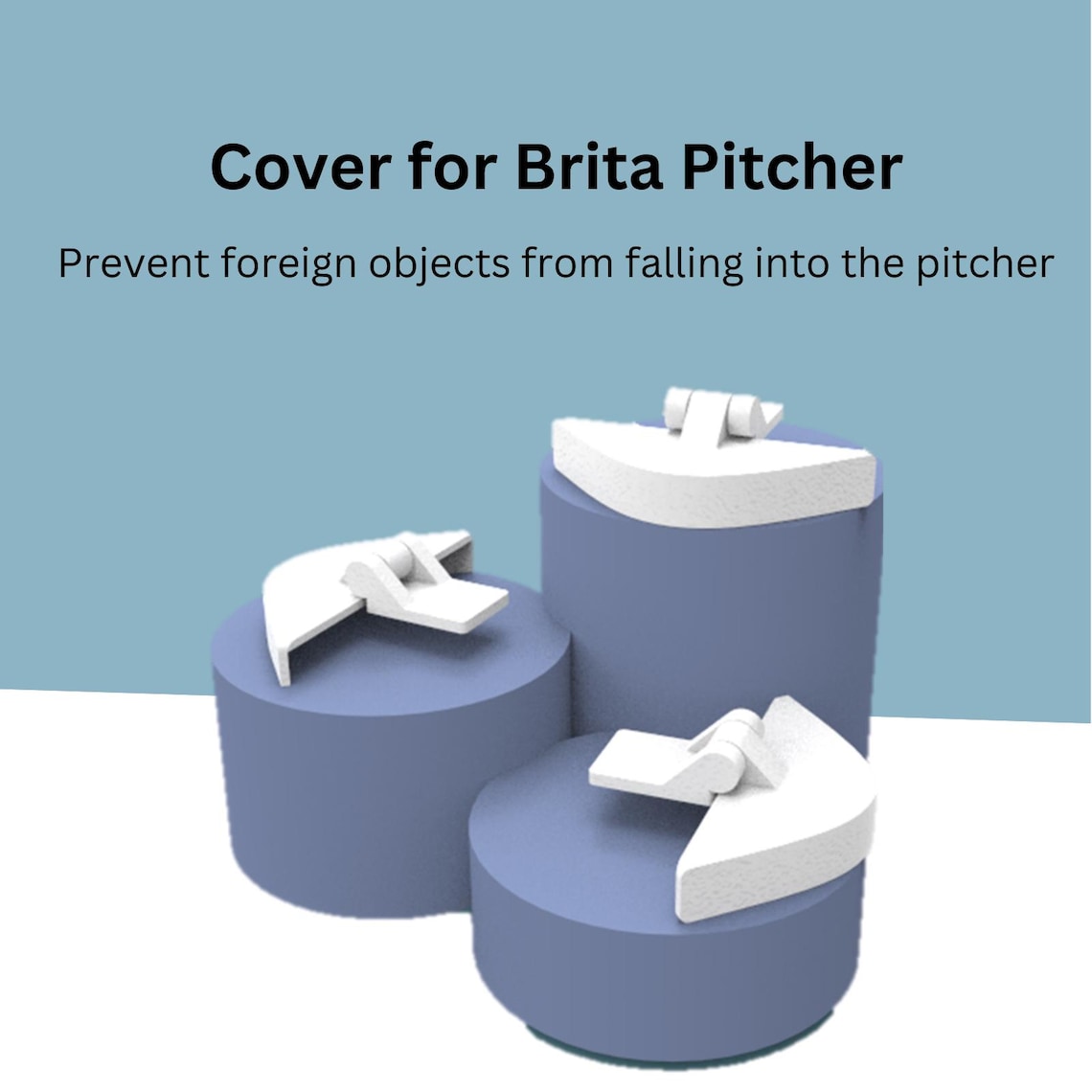 Brita Pitcher Spout Cover: 3D Printed, Hygienic Lid - Etsy