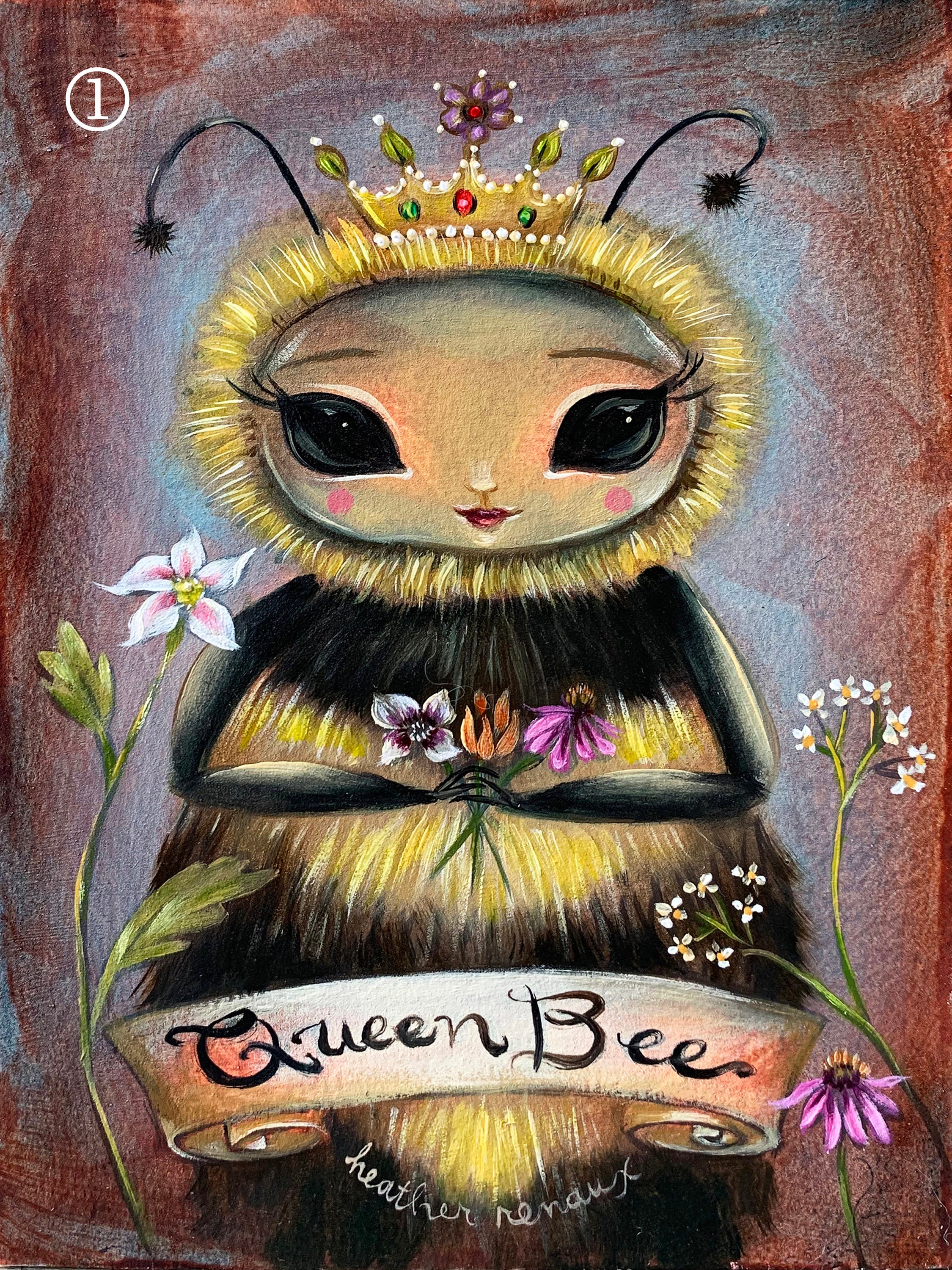 Queen Bee Painting