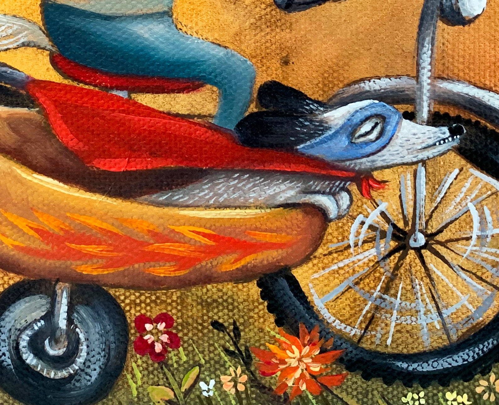 Boy Dog Sidecar Bike Superhero Kids Room Decor Baby - Etsy