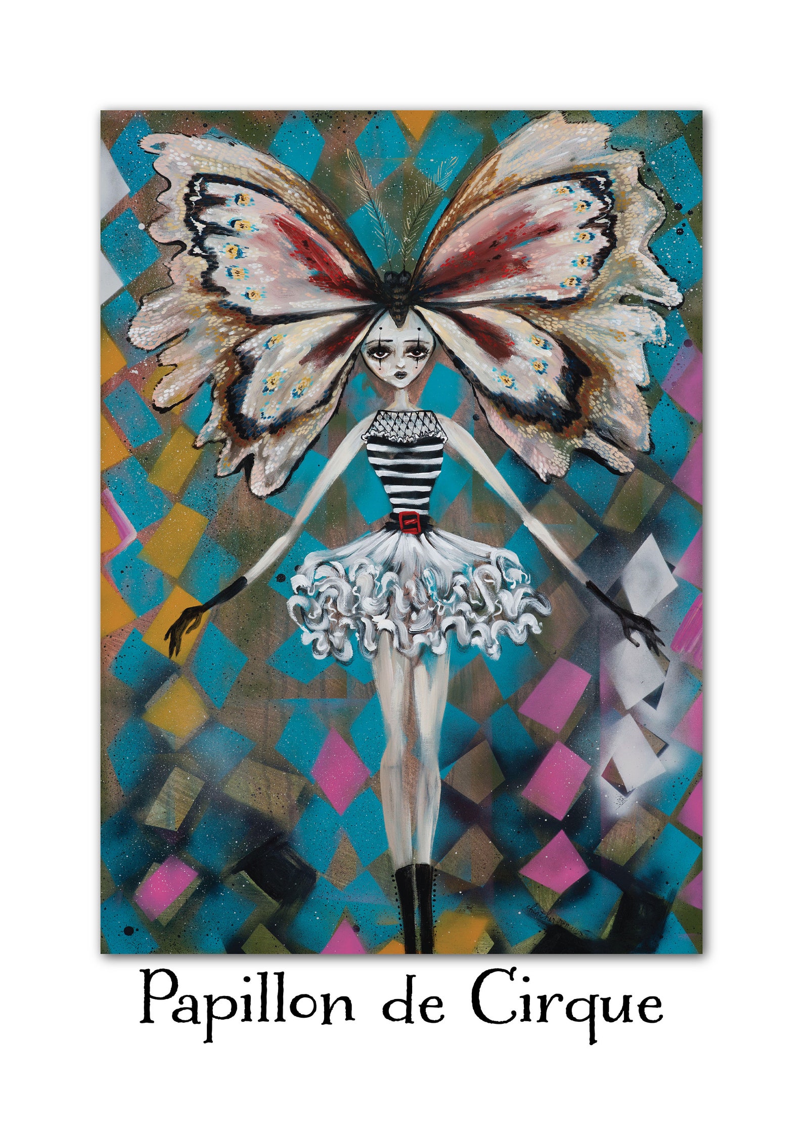 Mini Prints Set of 5 Art Postcard Gift Set 5x7 Art Prints | Etsy