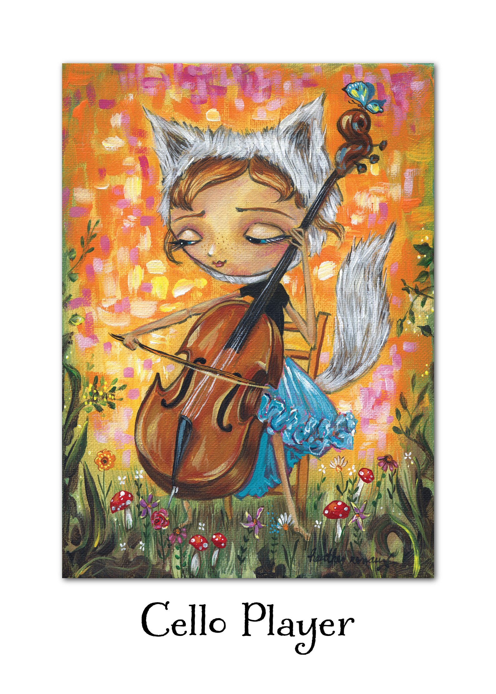 Mini Prints Set of 5 Art Postcard Gift Set 5x7 Art Prints - Etsy