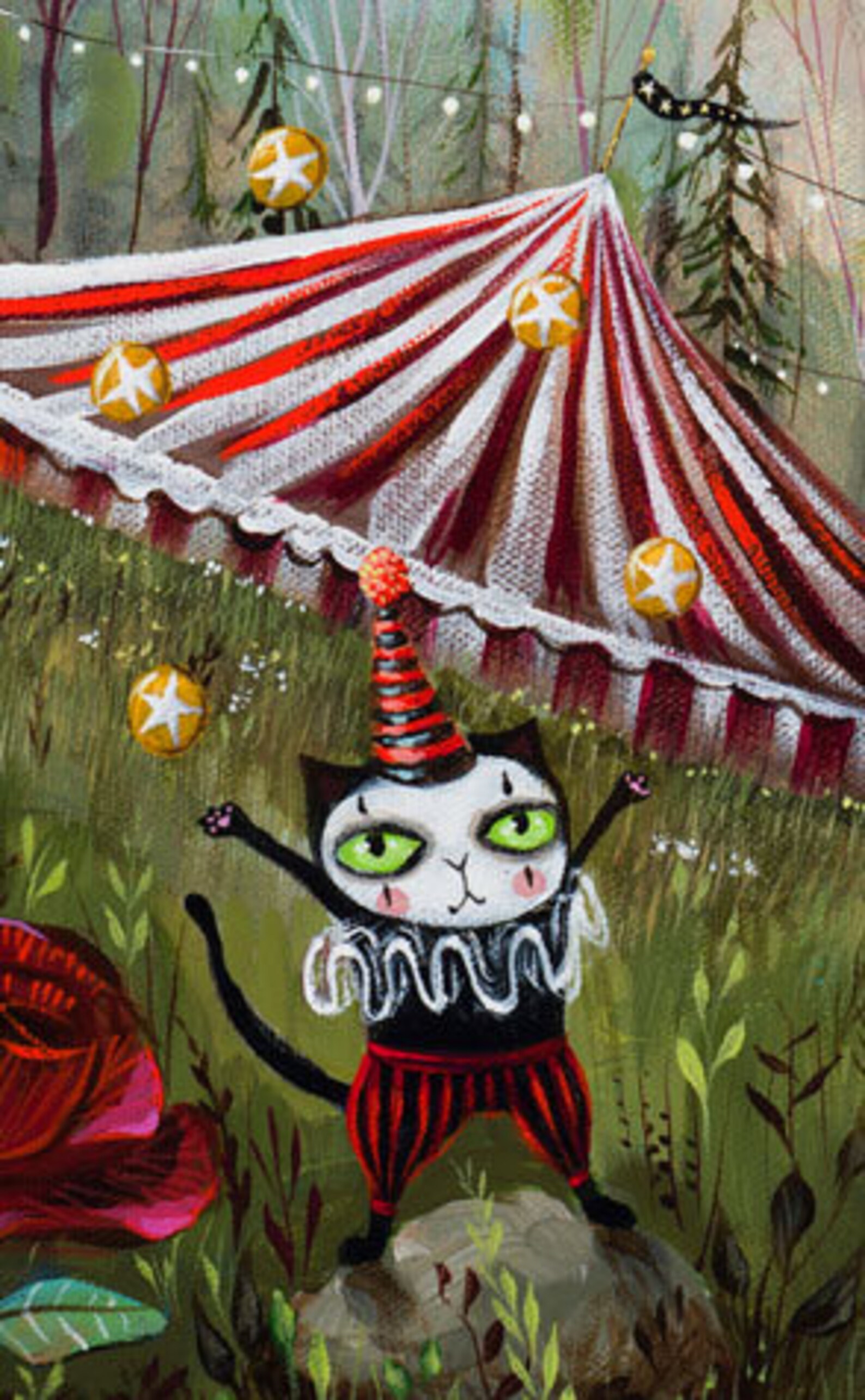 Circus Performers Lyra Acrobat Tight Rope Walker Juggler - Etsy