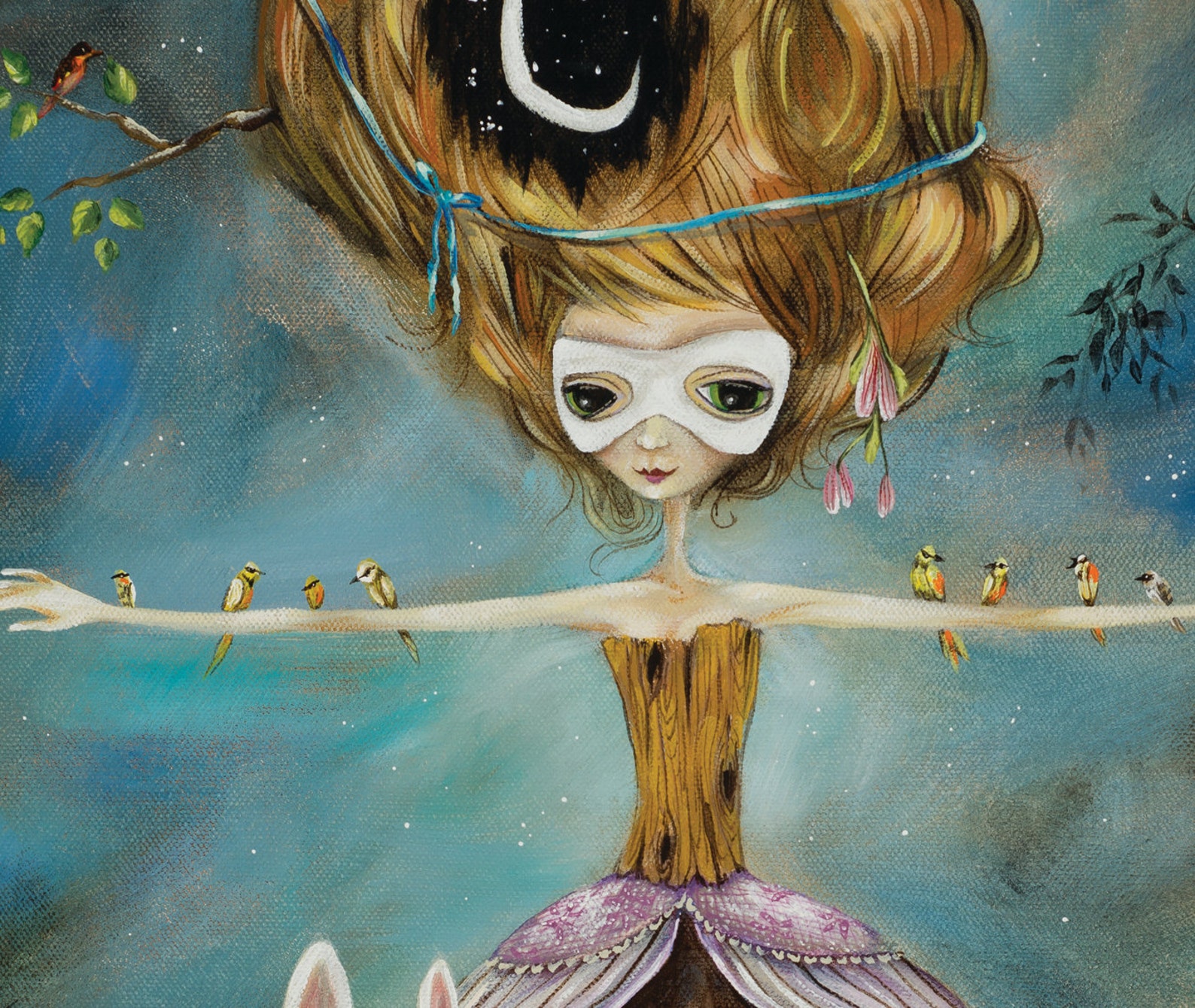 Mother Nature: Protecting Fauna - Pop Surrealism Fine Art Print - by ...