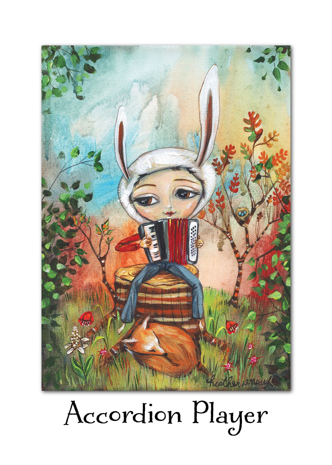 Mini Prints Set of 5 Art Postcard Gift Set 5x7 Art Prints - Etsy