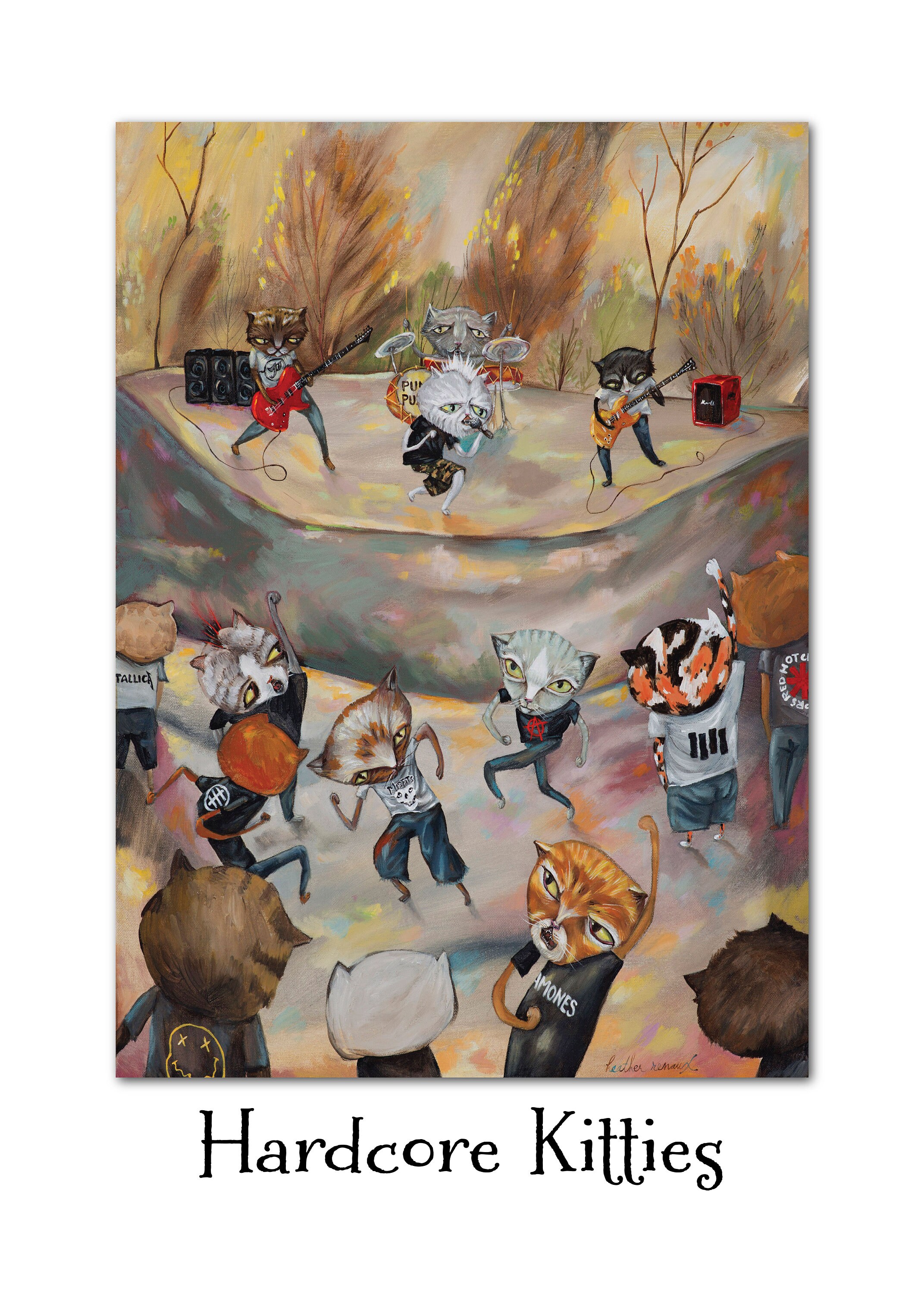 Mini Prints Set of 5 Art Postcard Gift Set 5x7 Art Prints | Etsy