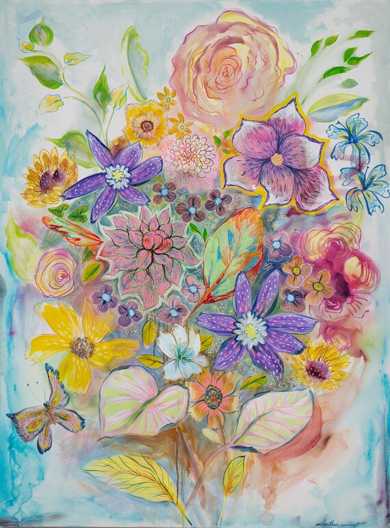 Abstract Flower Arrangements
