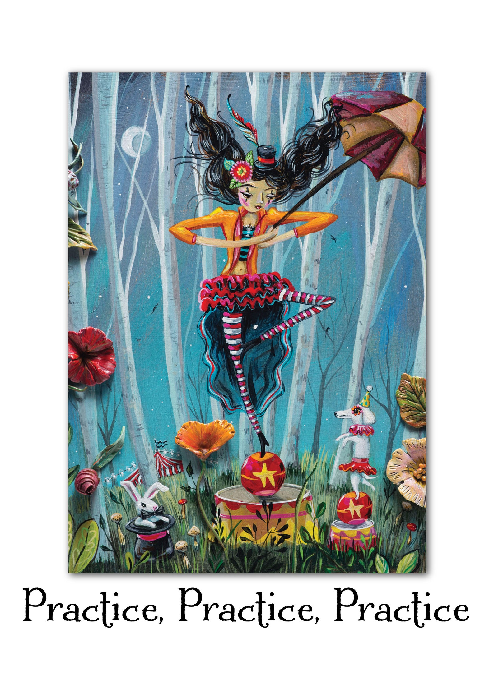 Mini Prints Set of 5 Art Postcard Gift Set 5x7 Art Prints | Etsy