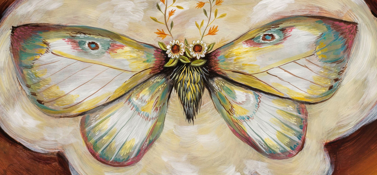 Inspirational Quote Wall Art Paper Print Canvas Print Moth - Etsy