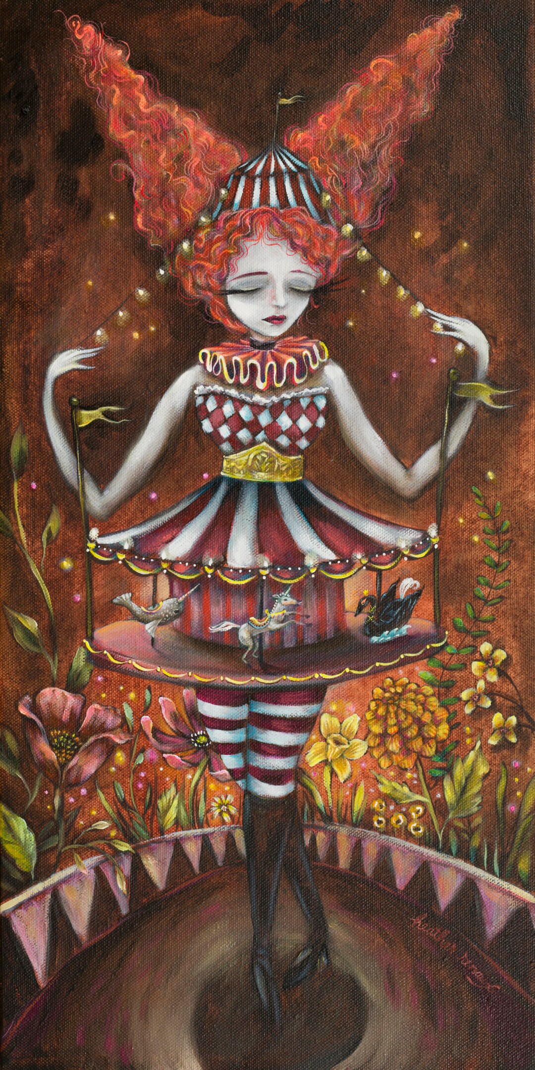 Carousel, Carnival, Unicorn, Narwhal, Black Swan, Circus Girl ...