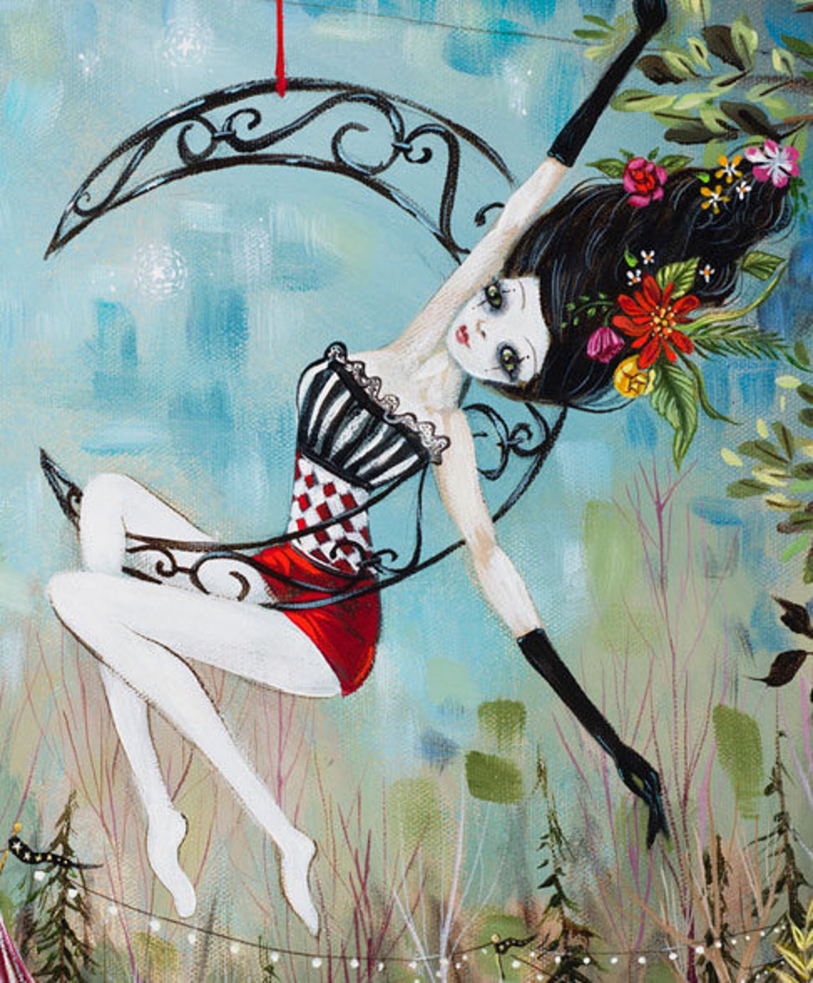 Circus Performers Lyra Acrobat Tight Rope Walker Juggler - Etsy