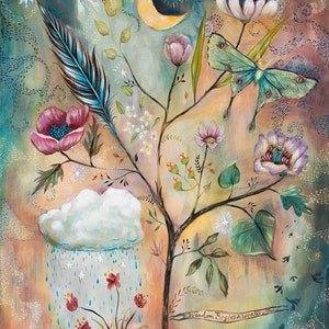 Wisdom Begins in Wonder, Inspirational Quote Nature Print, Tree ...