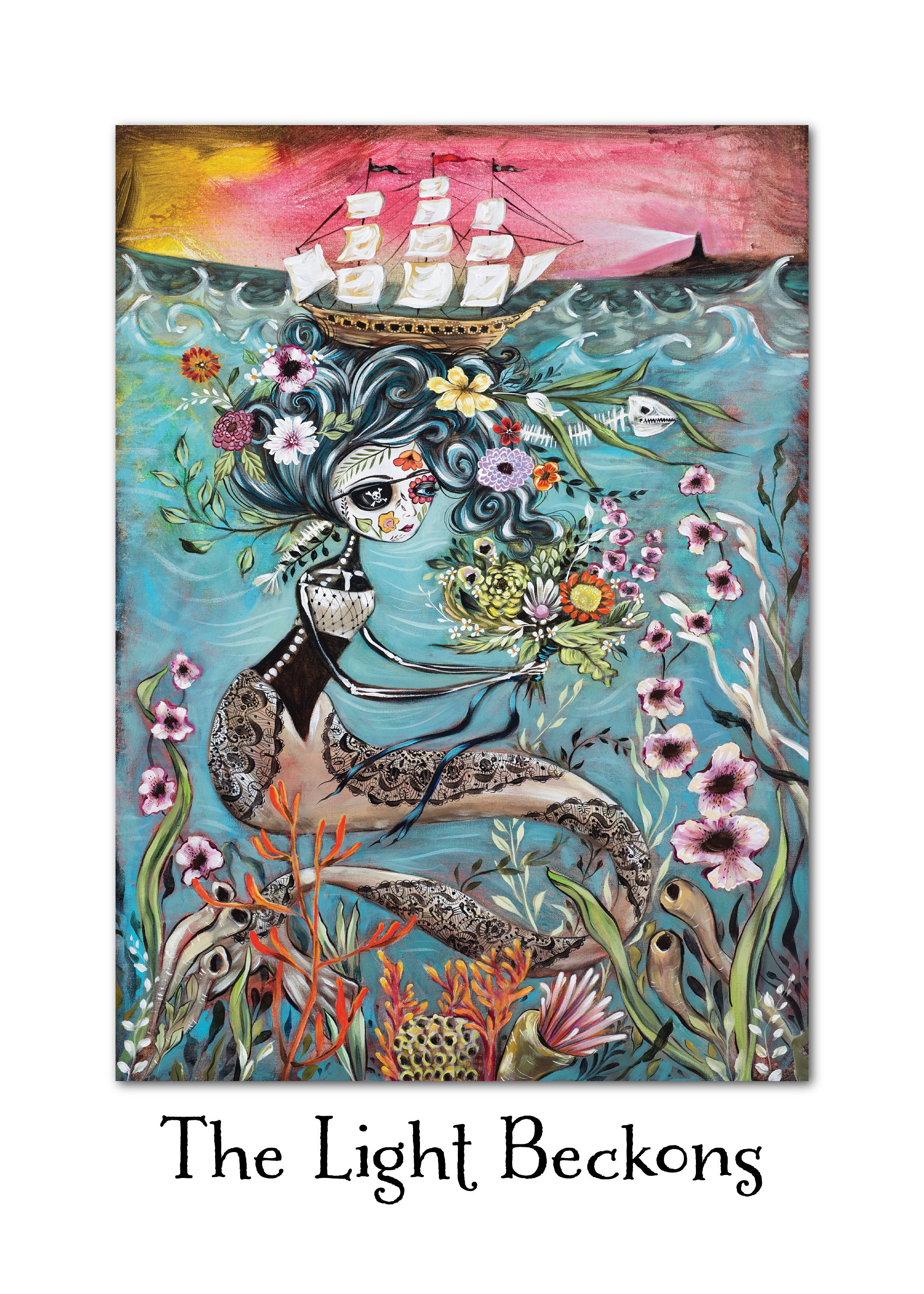 Mini Prints Set of 5 Art Postcard Gift Set 5x7 Art Prints | Etsy