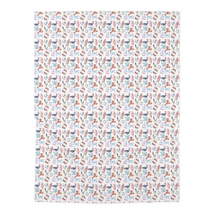 Coastal Coquette Baby Swaddle Blanket; New England Baby Gift ...