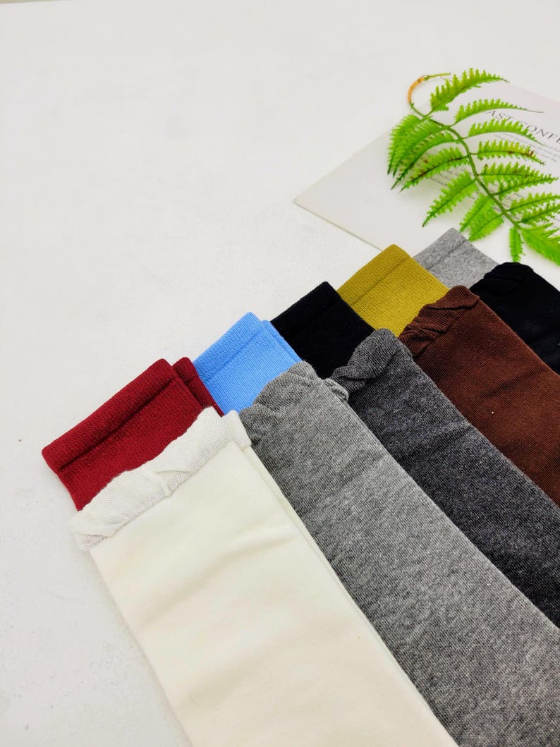 K-premium Two Tone Knee Socks - Etsy