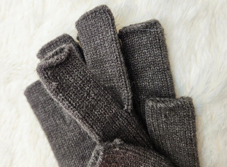 K-premium Wool Fingerless Women Gloves - Etsy