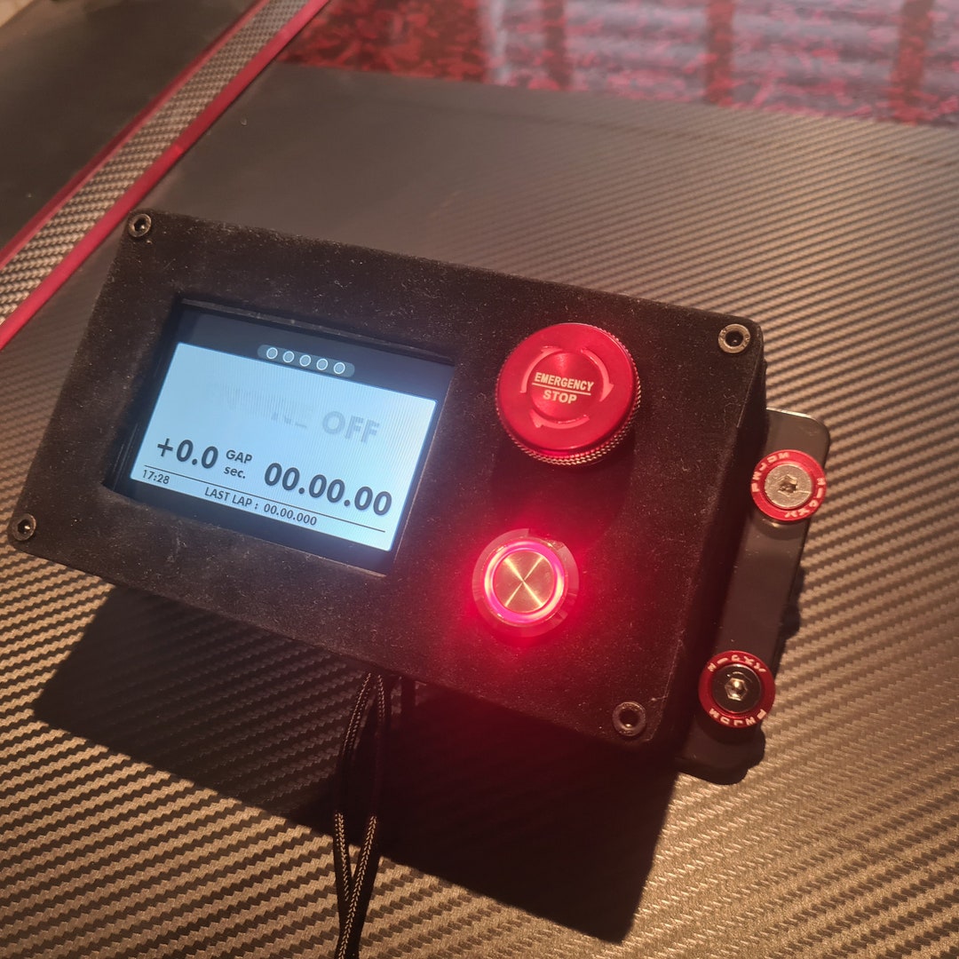 SIM Button Box With MONITOR, Stop Button and Regular Led Button and ...