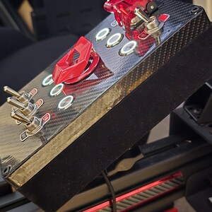 Center Console Button Box, Carbon Fibre Effect - Etsy