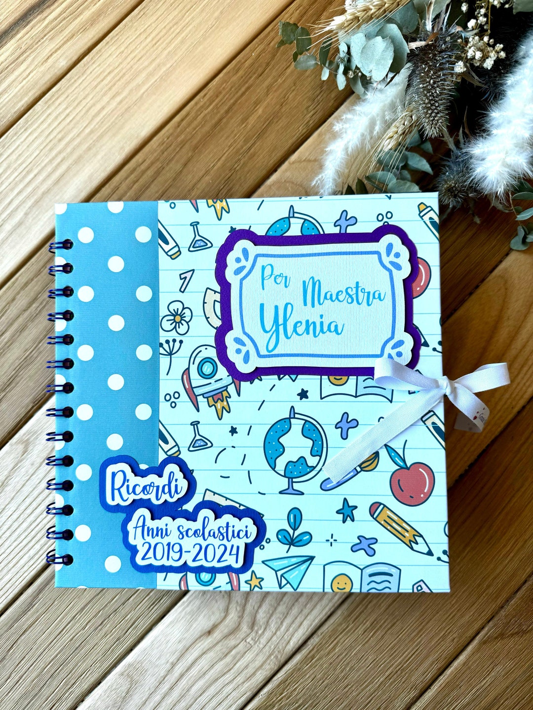Personalized Teacher Photo Album | End of Year Gift for Teachers ...
