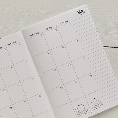 2 Year Large Monthly Spiral Planner Start Any Month / 2 | Etsy