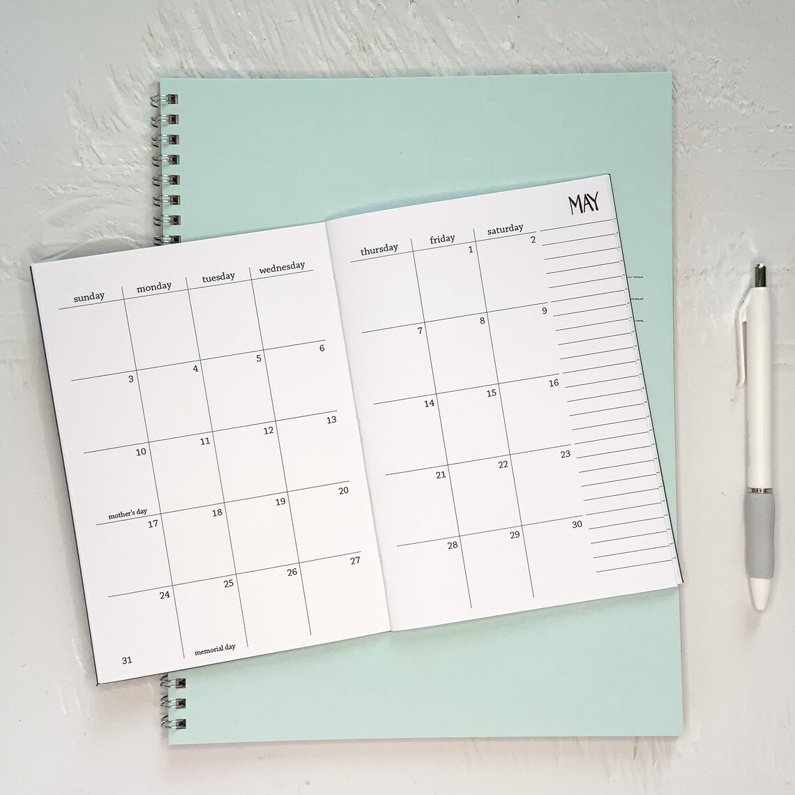 2026 5x7 Monthly Planner | B6 Size - Etsy